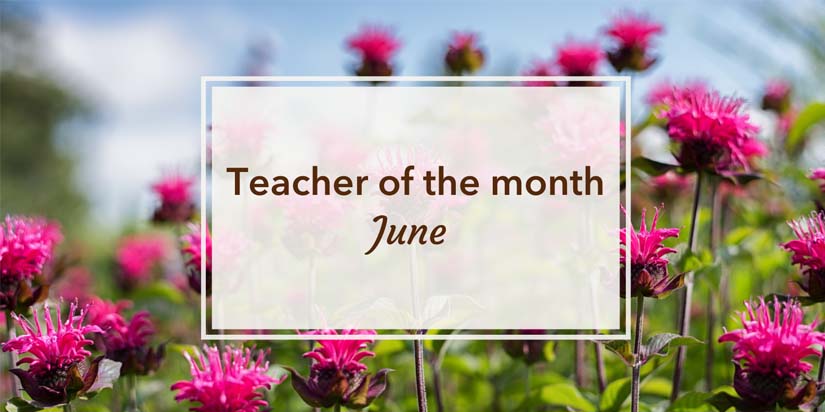 June 2022 National Teacher of the Month | Little Sunshine's